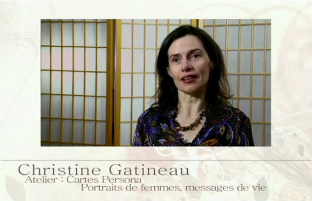Cartes Persona, portraits de femmes par Christine Gatineau | Festival ...
